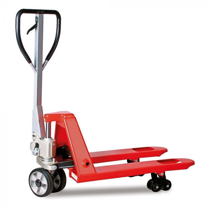 Gabelhubwagen mit kurzer Gabel | Logistik Xtra